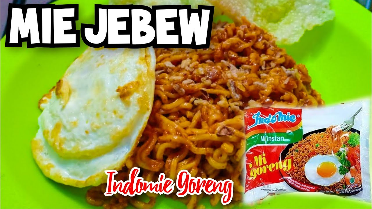 RESEP MIE JEBEW INDOMIE GORENG | PEDES GILAA !!! #mienyemek #mieinstan ...
