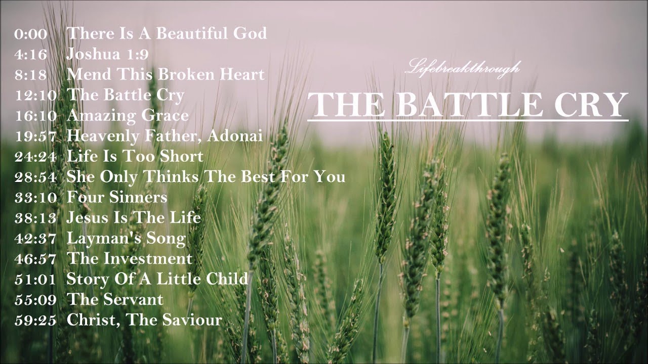 THE BATTLE CRY IS VICTORY Country Gospel Songs, Mix - Latest Albums By ...