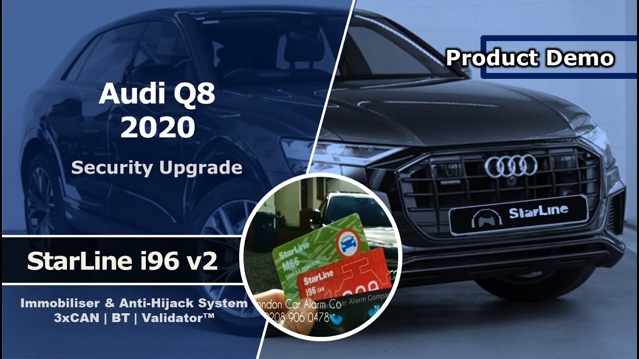 [#StarLineUK] Audi Q8 Security Upgrade | Power Duo: StarLine i96 ...