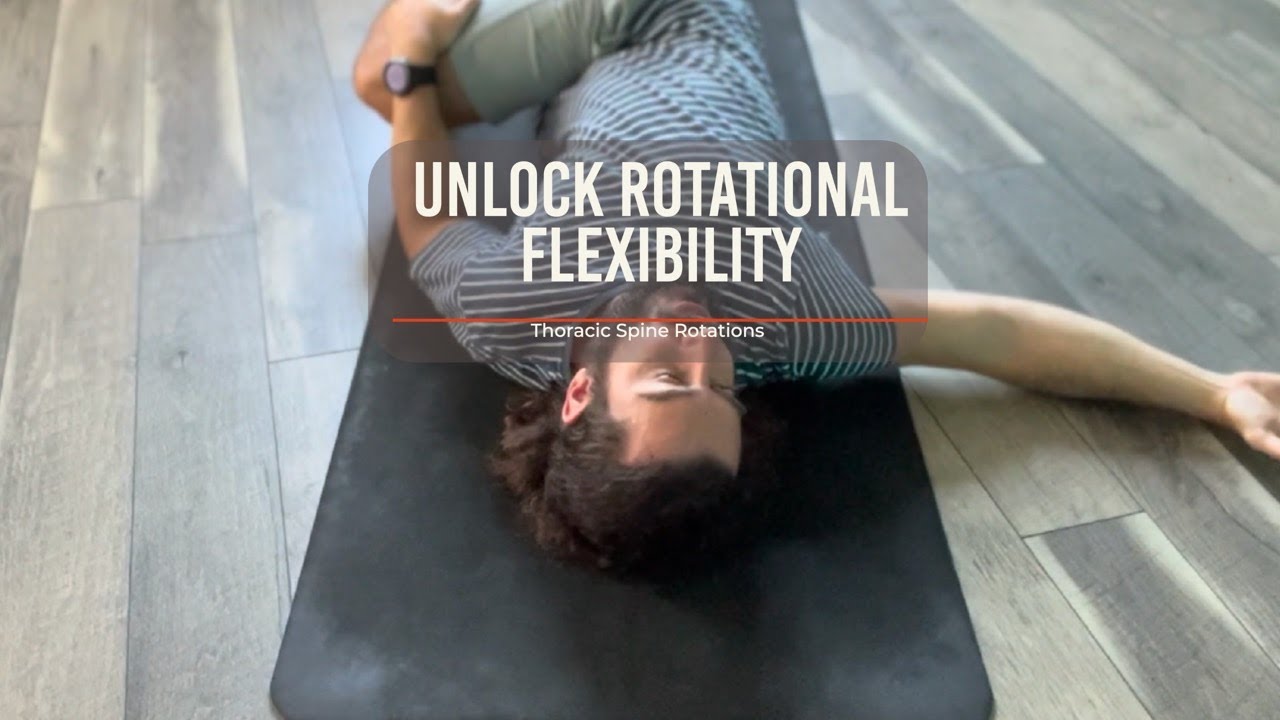Thoracic Spine Rotation - YouTube