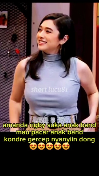 Kondre nyanyi ngeband amanda rigby pingin punya pacar anak band#shorts# ...