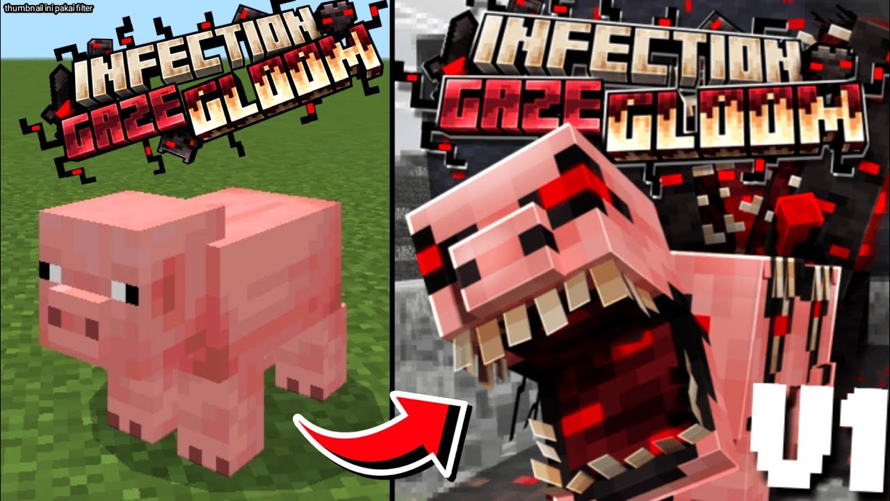 Best Infected Gaze Gloom Mods for Minecraft PE - YouTube