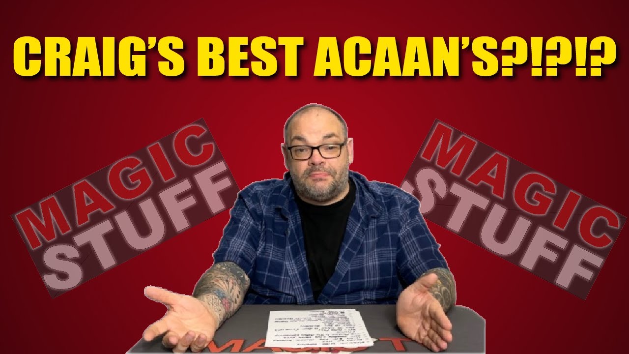 Craig's Best ACAAN's?! - YouTube