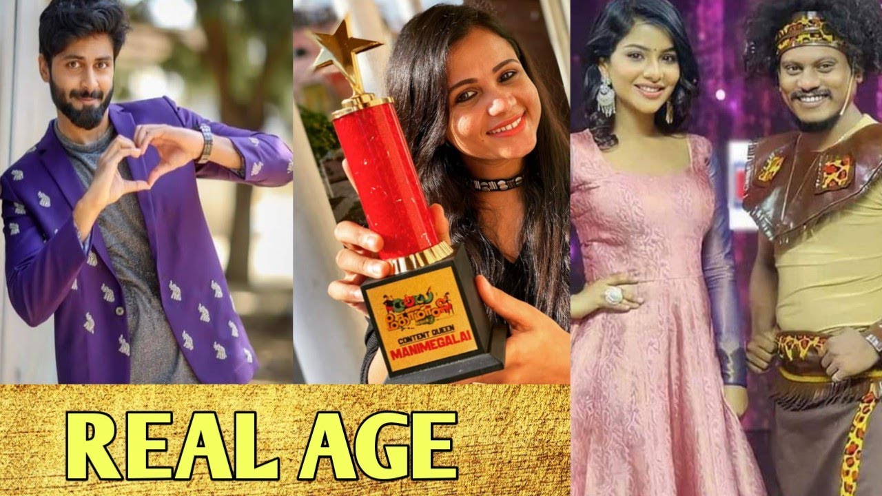 Cook with comali contestants real age | pugazh | Shivangi | Ashwin ...