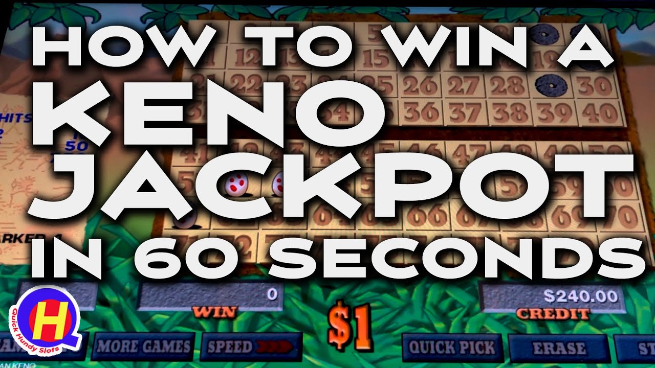 How to Win a KENO JACKPOT in 60 Seconds #KENONATION - YouTube