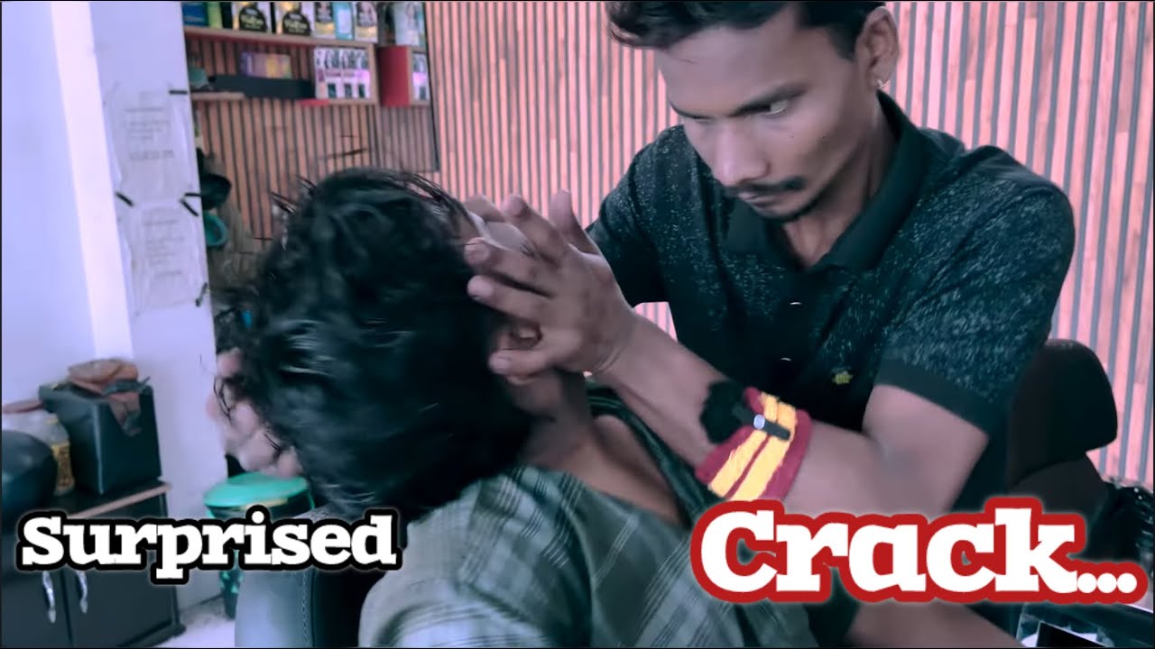 ASMR Loud Neck Cracking Intense Head massage By The Legend Master ...