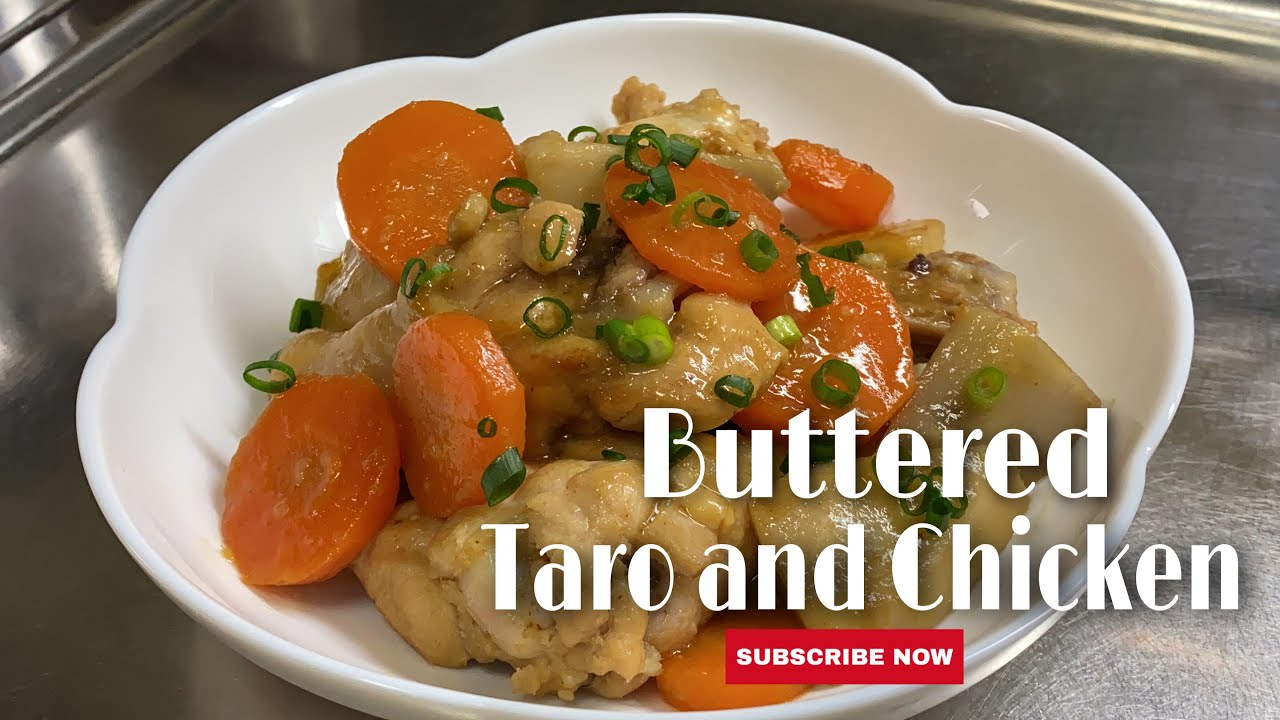 Buttered Taro and Chicken /japanese recipe / easy to Cook #japanrecipe ...