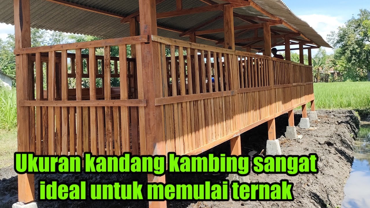 Harga dan ukuran detail kandang kambing 1,6x10meter di Manjung Magetan ...