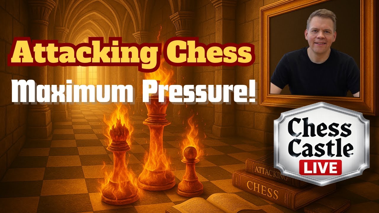 Educational Attacking Chess – Maximum Pressure! | ChessCastle Live ...