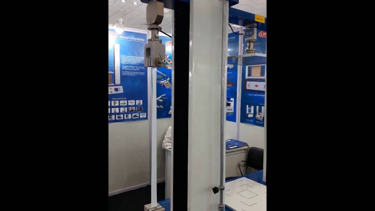 LINUX Universal Testing Machine - Tensile Test - YouTube