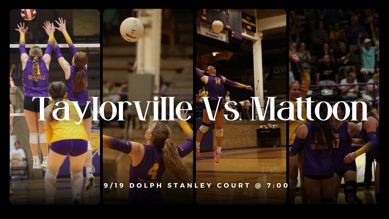 THS Volleyball vs Mattoon Green Wave - YouTube