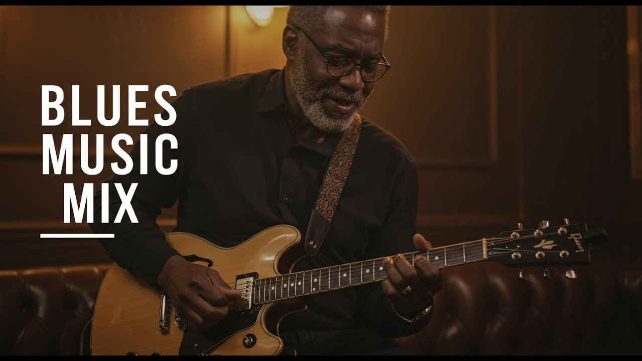 Blues Essentials 2025 | Slow Tempo & Reflective Guitar Solos - YouTube