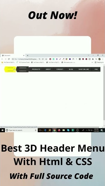 3D Animated Advanced Navigation in 2022 with full source code by jishaansinghal - YouTube