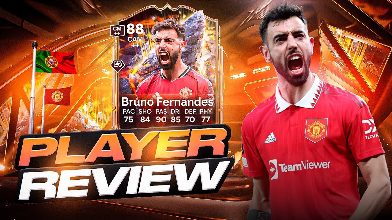 88 CORNERSTONES BRUNO FERNANDES PLAYER REVIEW - EA FC 26 ULTIMATE TEAM ...