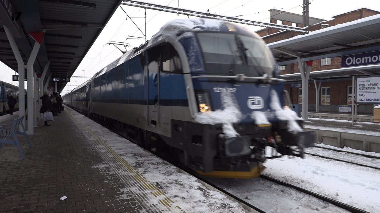 Jízda v Bmz232 | Olomouc hl. n. - Pardubice hl. n. | EC 114 Cracovia - YouTube