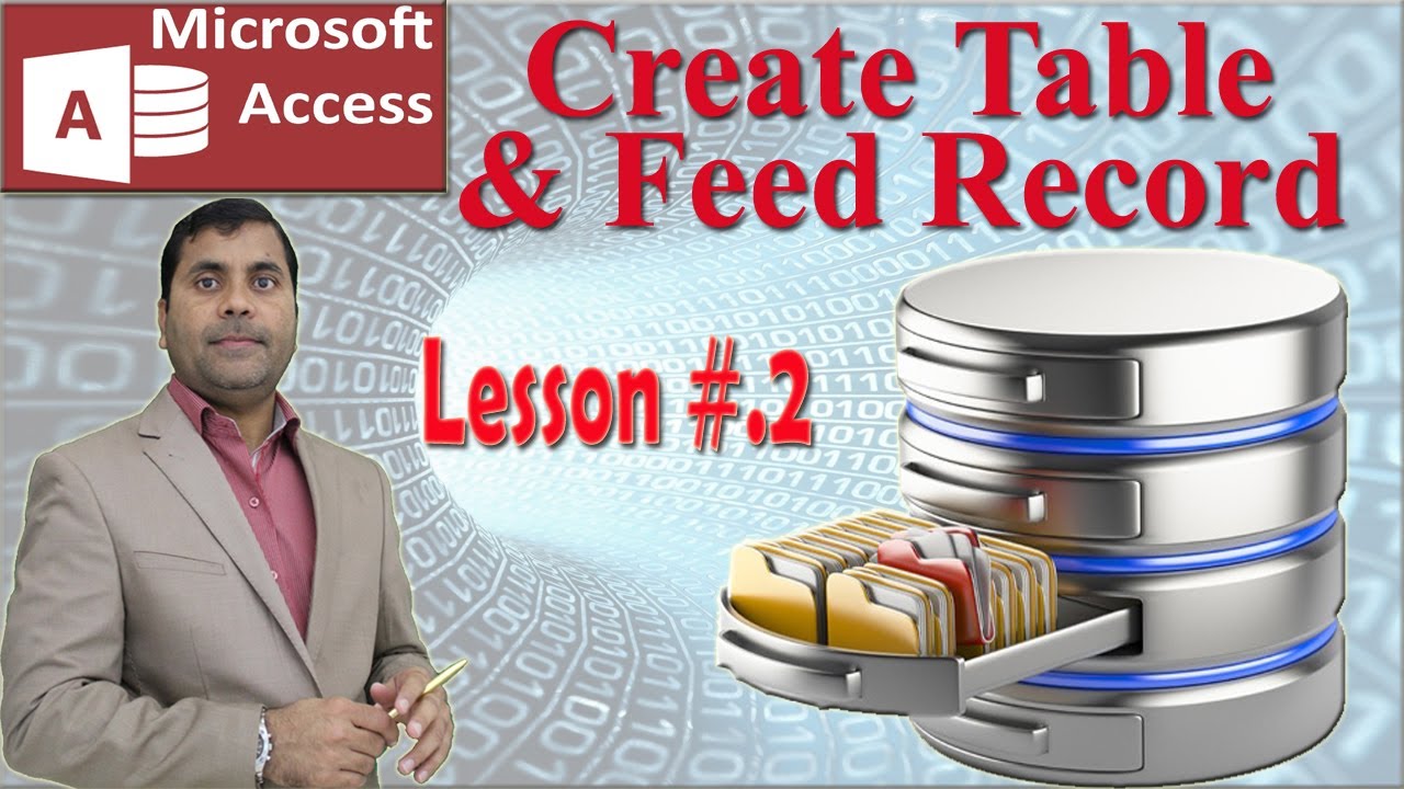 Ms Access Tutorial No 2 How To Add Record In Access 2013 Data Types Ms Access Tutorial No 2 How To Add Record In Access 2013 Data Types