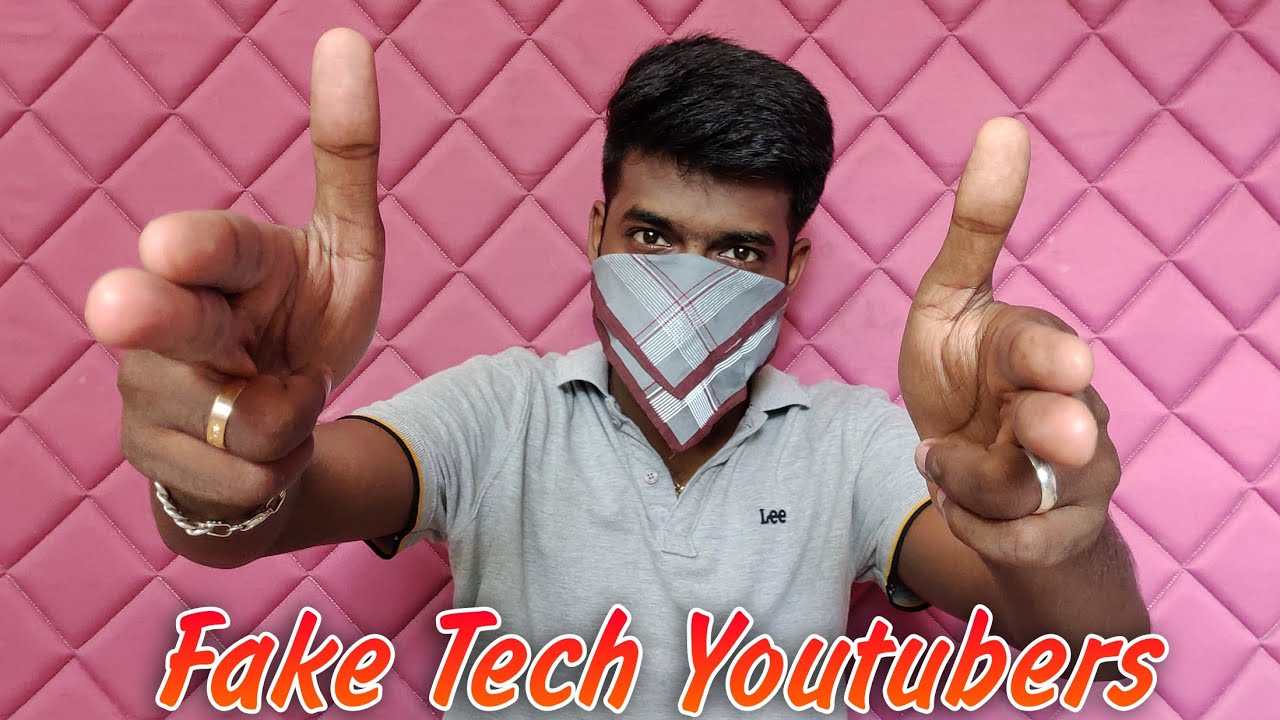 Fake Tech Youtubers 🥺🧐😶 Youtube