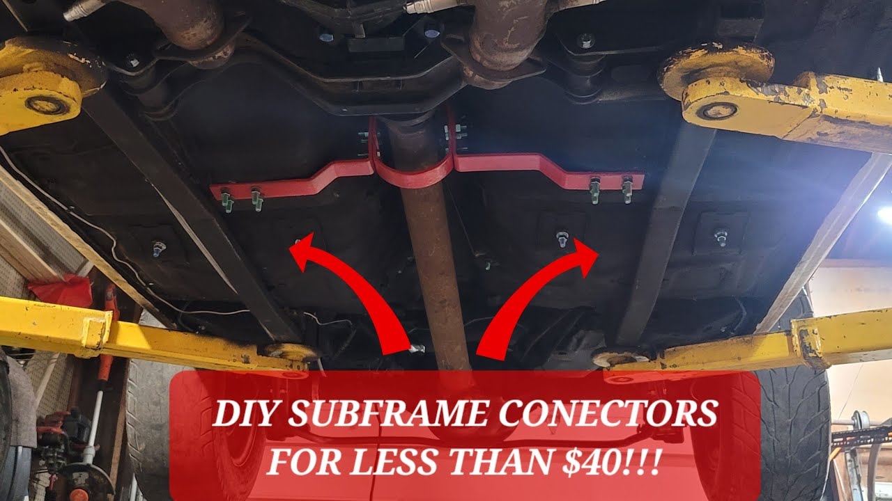 DIY Full Length Subframe Conectors - Foxbody Mustang - YouTube