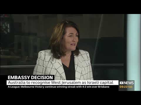 Labor Senator Deb O'Neil refuses to acknowledge West Jerusalem as the ...