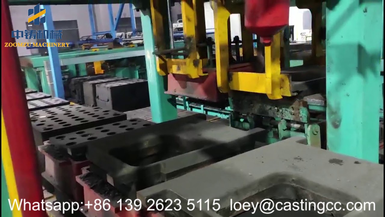 Horizontal clay sand casting moulding machine for making pots-Zoomzu ...