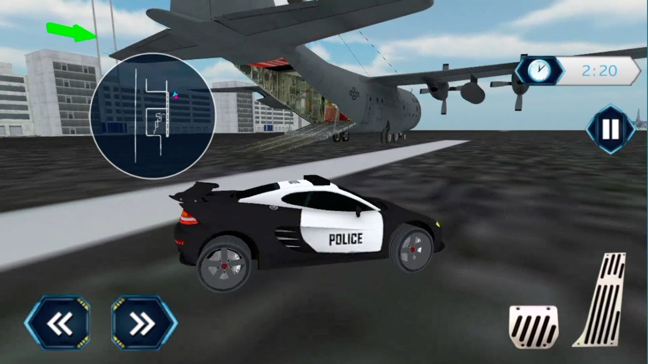 Police Airplane Prison Flight Gameplay! - YouTube