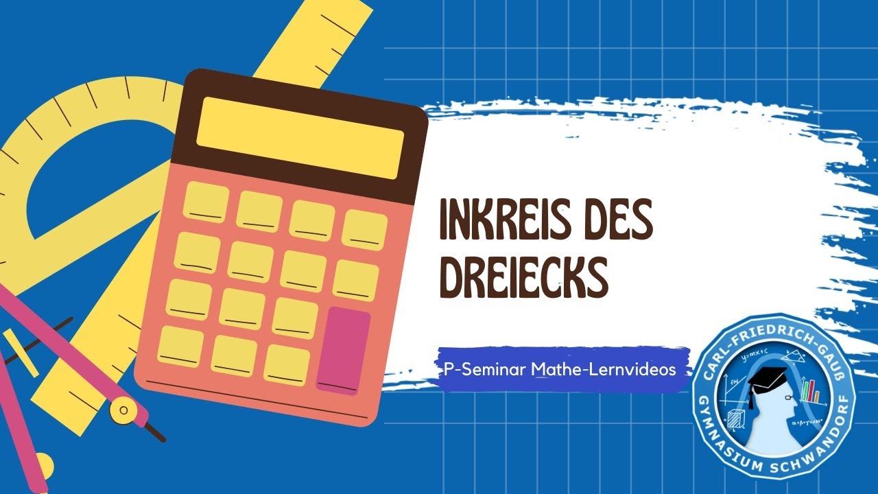 Inkreis eines Dreiecks - YouTube