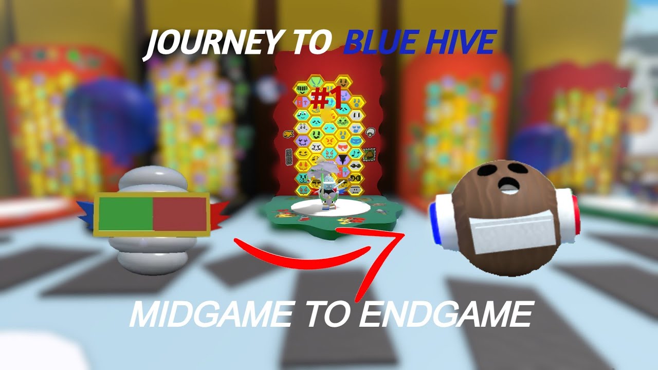 Coconut Backpack! Midgame to Endgame Journey to Blue Hive #1 | Bee ...