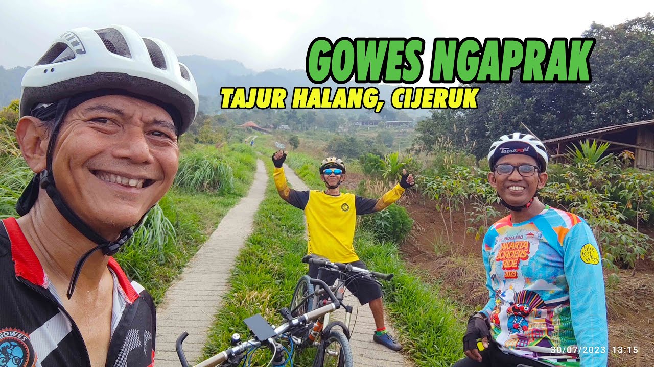 Gowes Ngaprak Tajur Halang, Cijeruk - YouTube