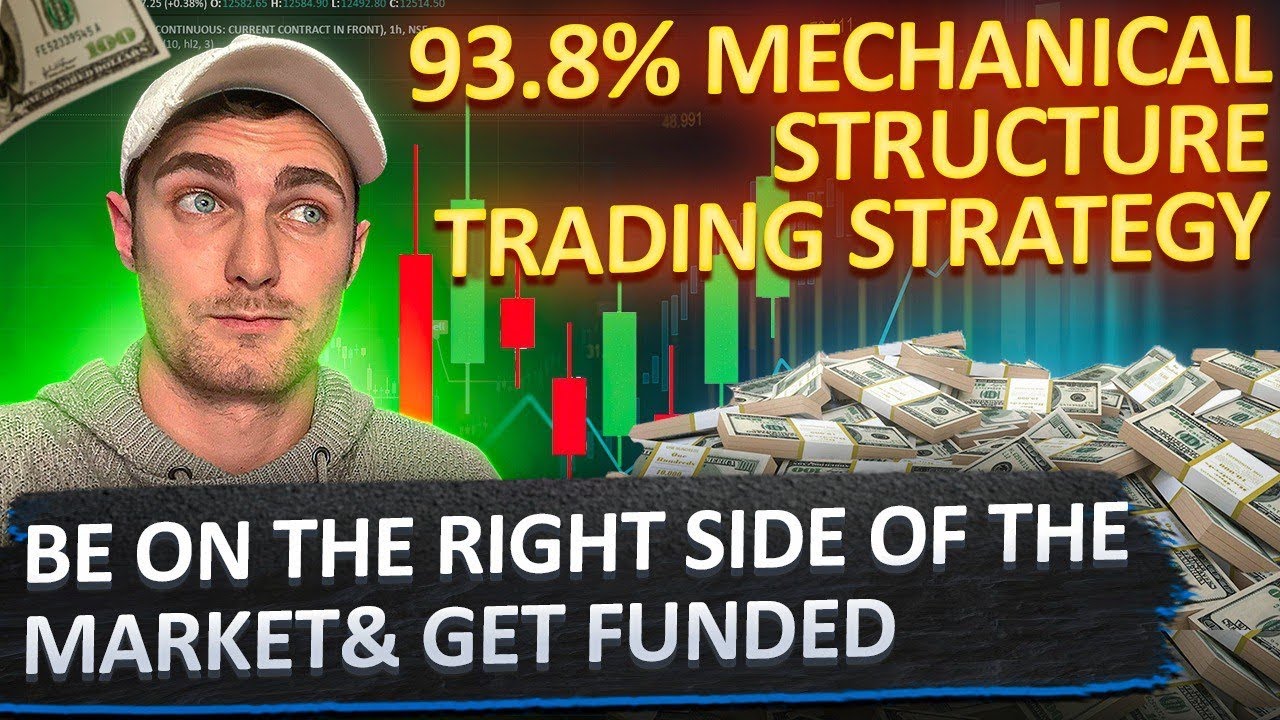 93.8% WIN Rate Mechanical Structure Trading Strategy - GET FUNDED - YouTube