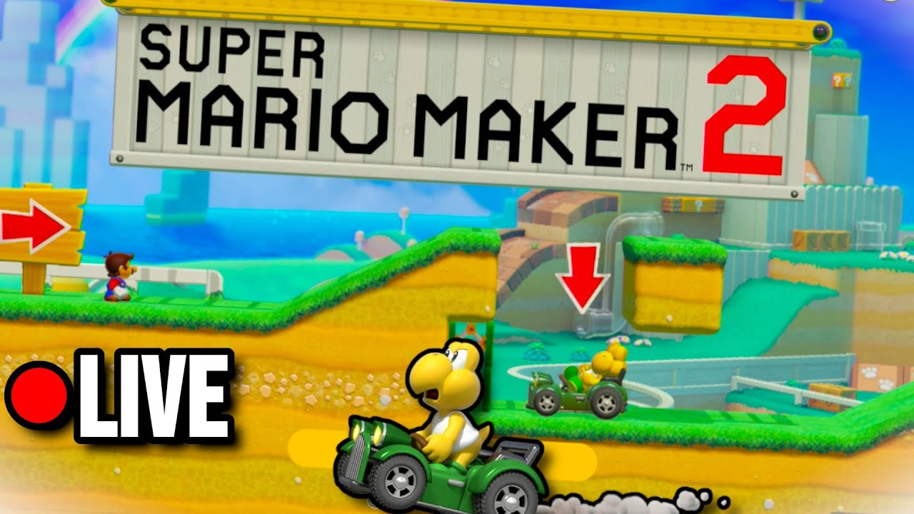 Mario Maker 2 (Let's play your maps!) - YouTube