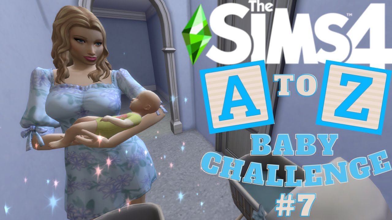 Sims 4 The A to Z Challenge #7 (Our First Home Birth!) - YouTube