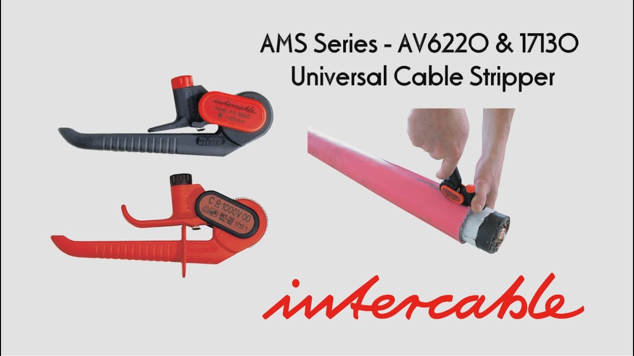 Intercable AMS Universal Cable Stripper (AV6220 std & 17130 insulated ...