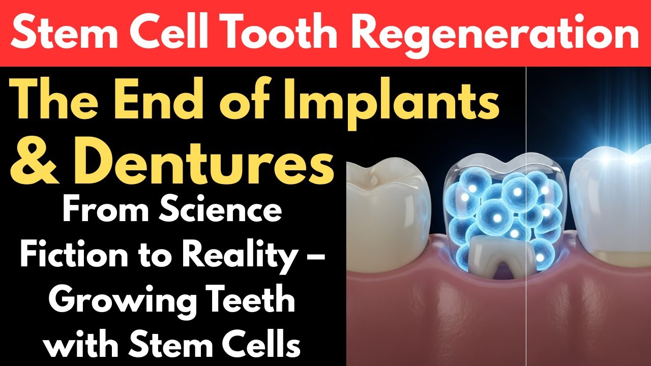 Stem Cell Tooth Regeneration | Regrow Your Teeth | Stem Cell for Tooth ...