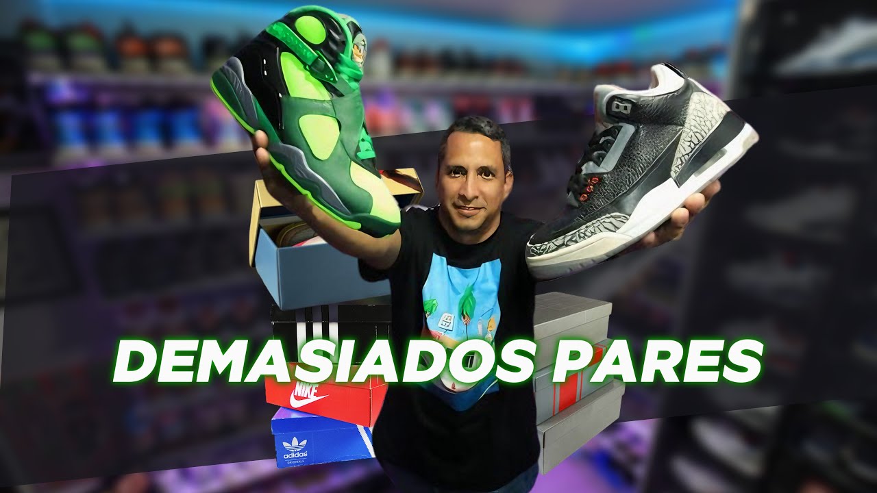 LA COLECCIÓN de SNEAKERS CON MÁS JORDAN 3 en COLOMBIA!!! - YouTube
