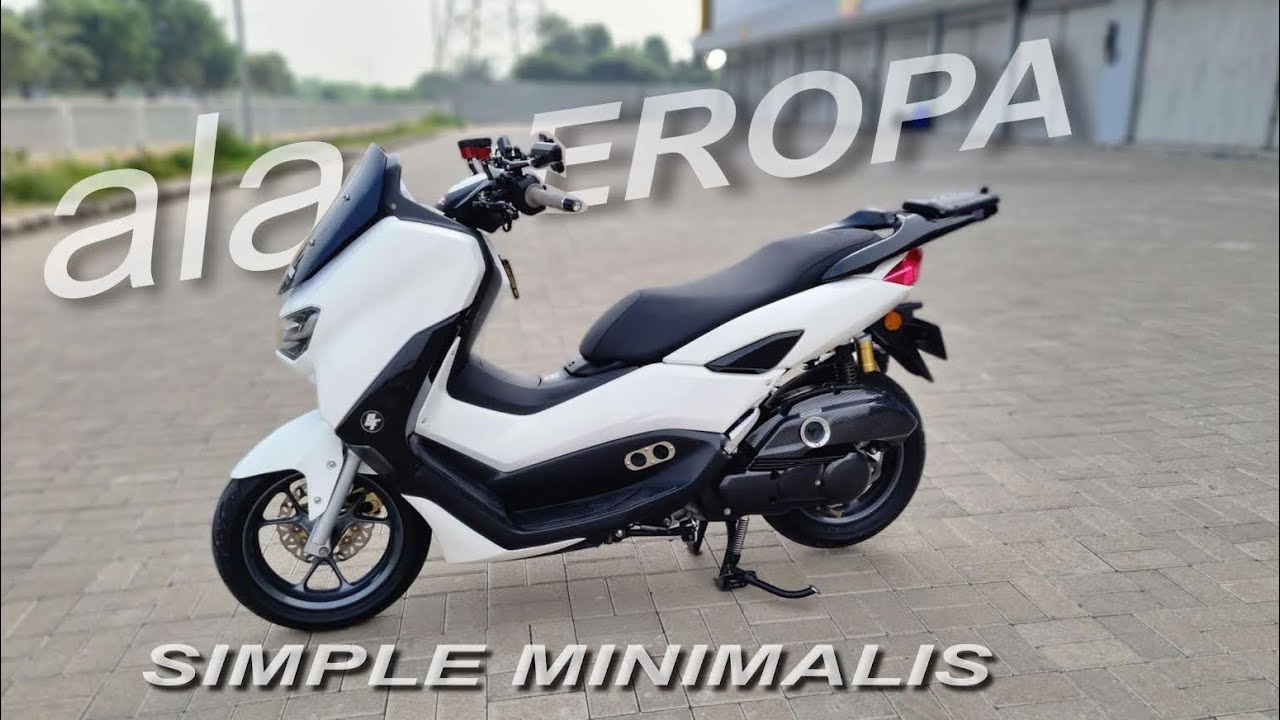 REVIEW nmax modif ala skuter eropa || SnowyMax - YouTube