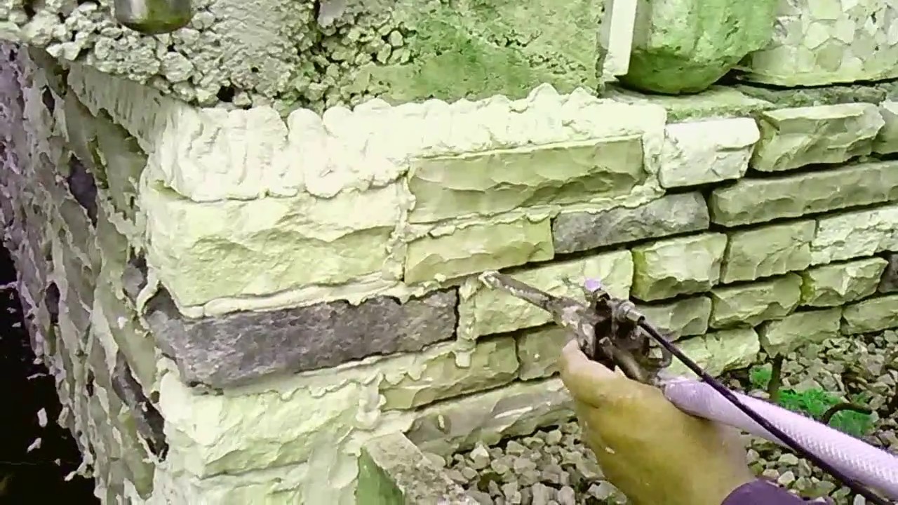 STROJ ZA FUGIRANJE - Spárování kamene fugirka - repointing machine ...