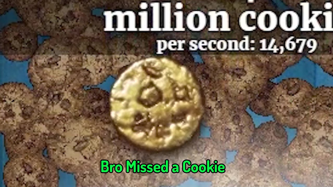 Failing to reach 1 billion cookies - YouTube