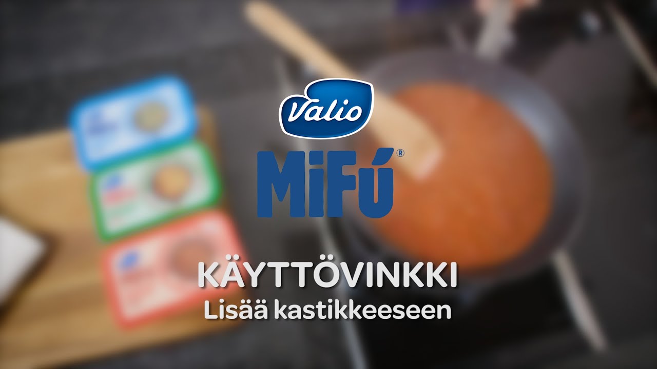Näin lisäät Valio MiFu® ruokarakeen kastikkeeseen | Valio reseptit ...