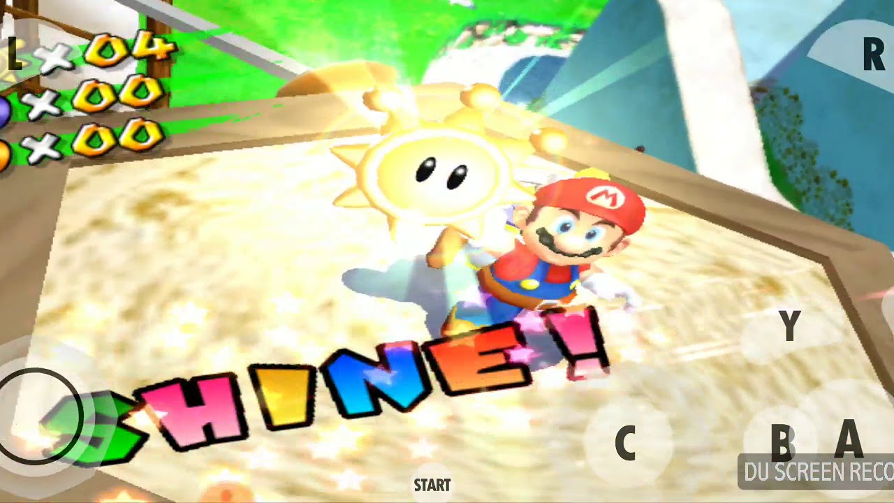 Super Mario Sunshine Dolphin Emulator Android(30fps) - YouTube