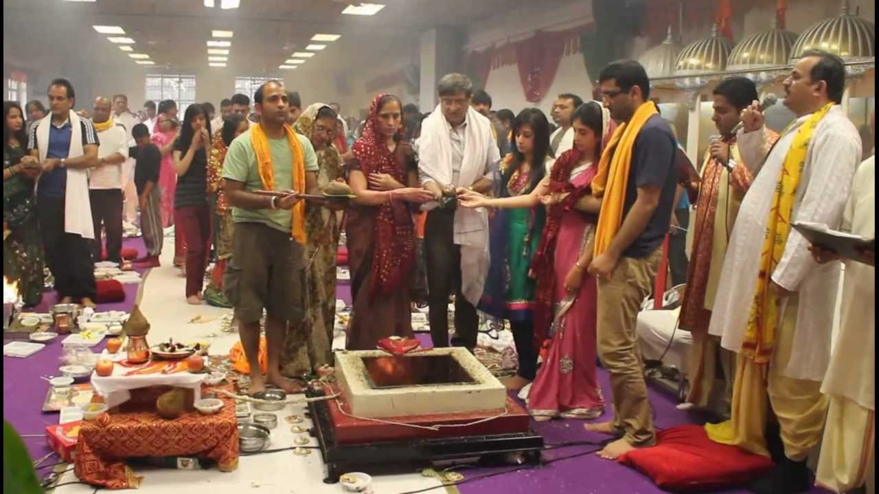 Navchandi Yagna 2012 final stage - YouTube
