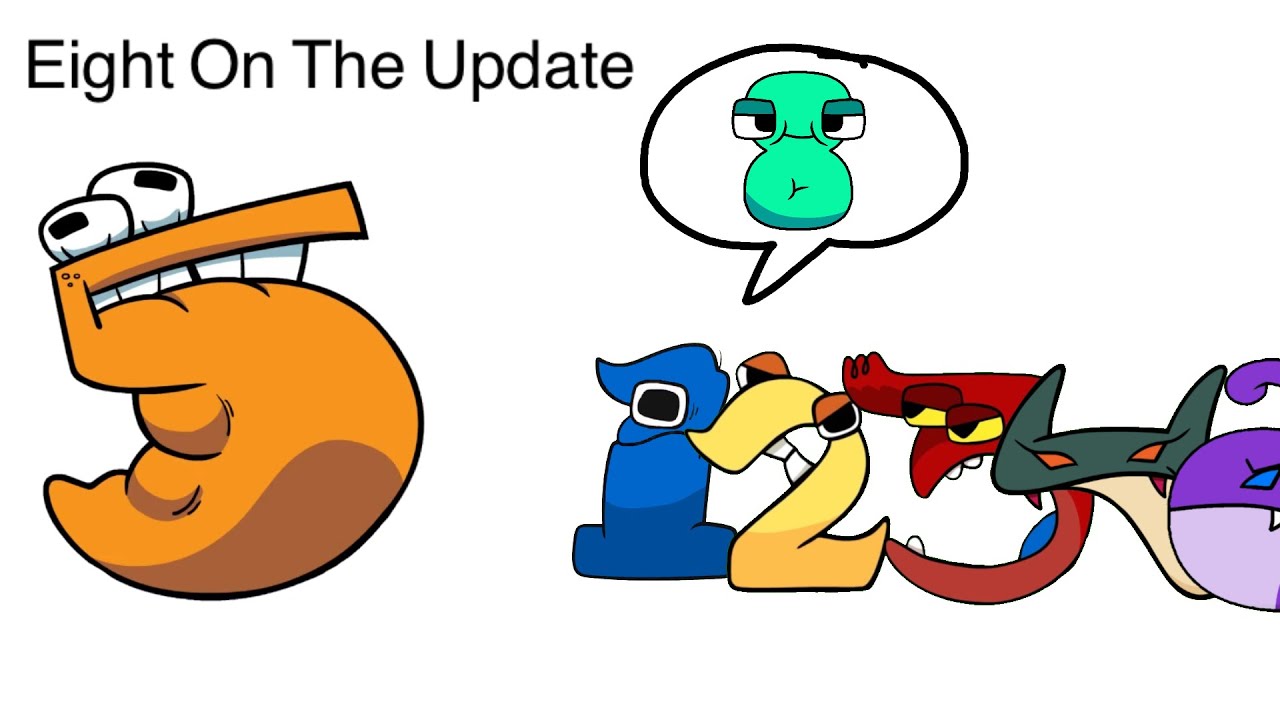 Number lore Eight On The Update - YouTube