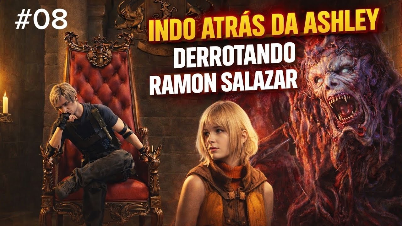 Resident Evil 4 Remake: INDO ATRÁS DA ASHLEY E DERROTANDO O O RAMON ...
