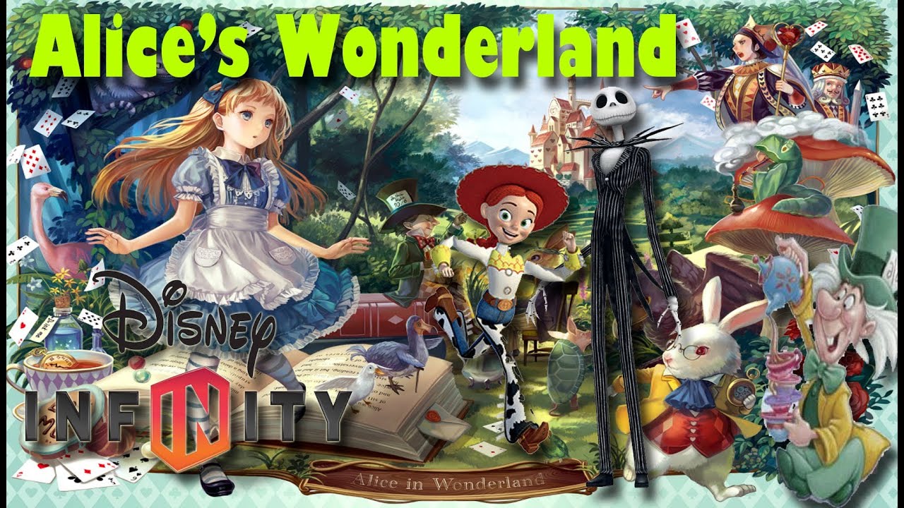 Disney Infinity Toy Box Share Alice's Wonderland - YouTube