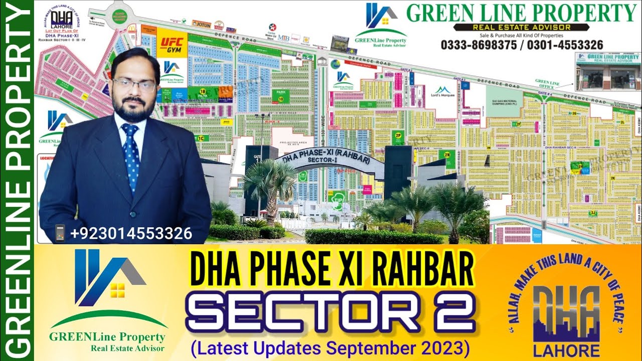 DHA Phase 11 Rahbar Sector-2 | Map Review & Visit | Updates Prices ...