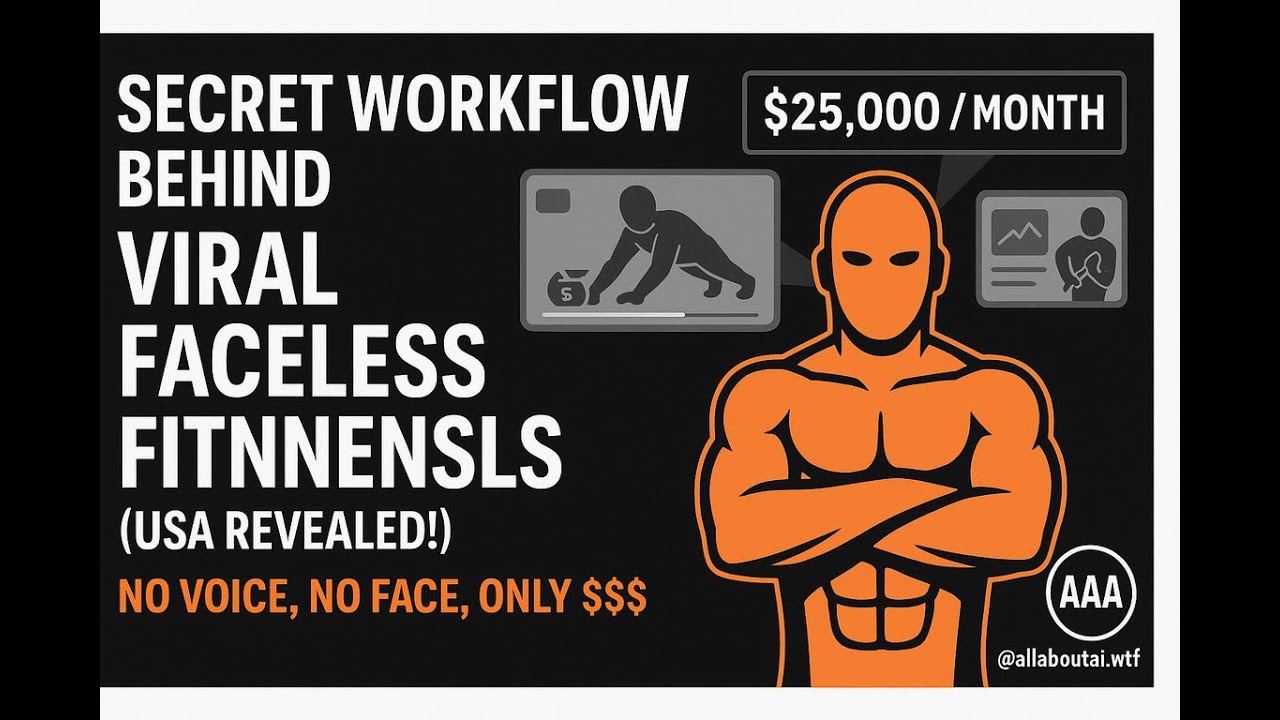 Secret Workflow Behind Viral Faceless USA Fitness Channels Revealed ...