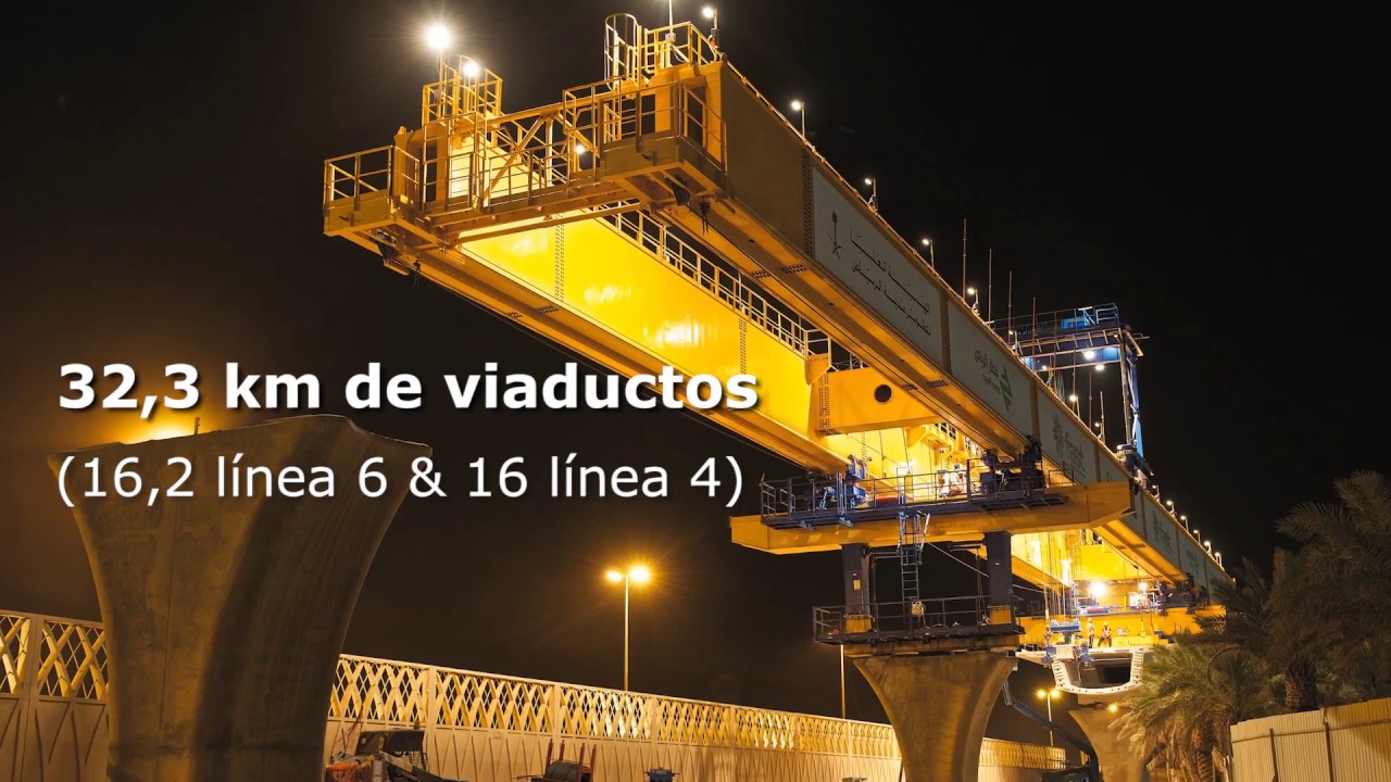 Metro de Riad construido por FCC - YouTube