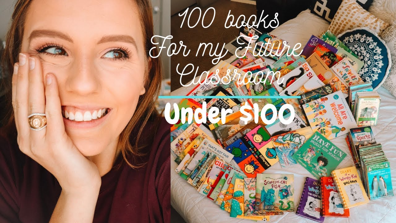 OVER 100 BOOKS FOR MY FUTURE CLASSROOM | Building my Classroom Library ...