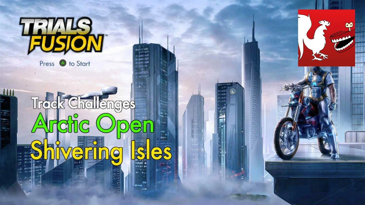 Trials Fusion - Arctic Open - Shivering Isles Track Challenge | Rooster ...