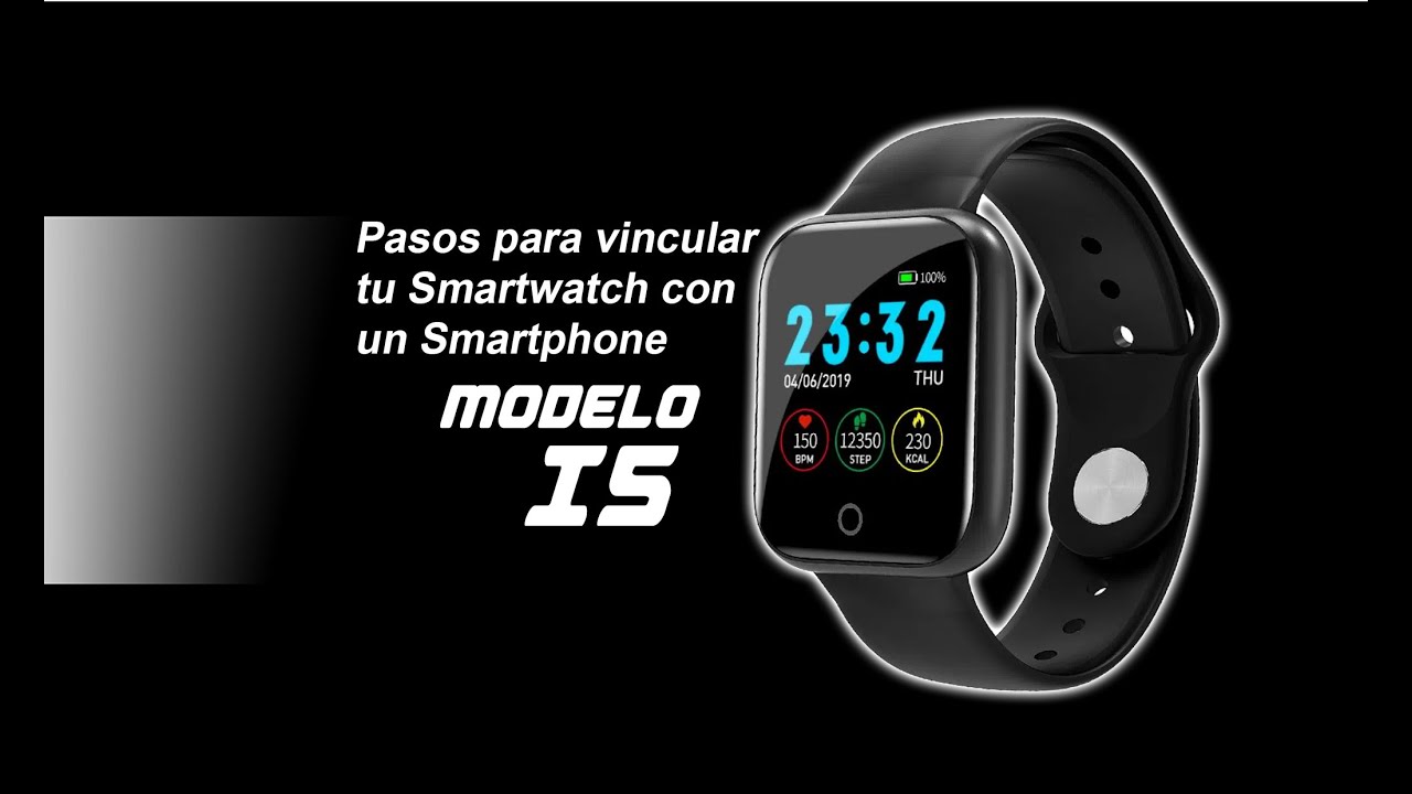 I5 - Reloj Inteligente Smartwatch WhatsApp Facebook Twitter - YouTube
