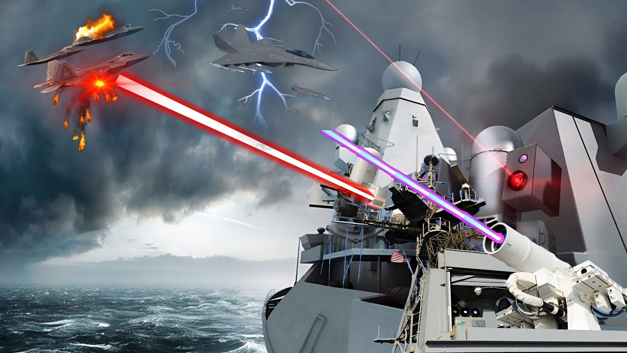 JUST HAPPENED! US Laser Armed Air Defense Successfully Downed 75 ...